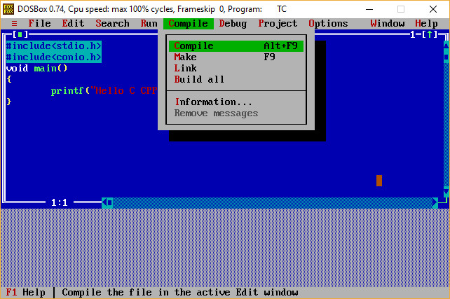 Compiler Chowto