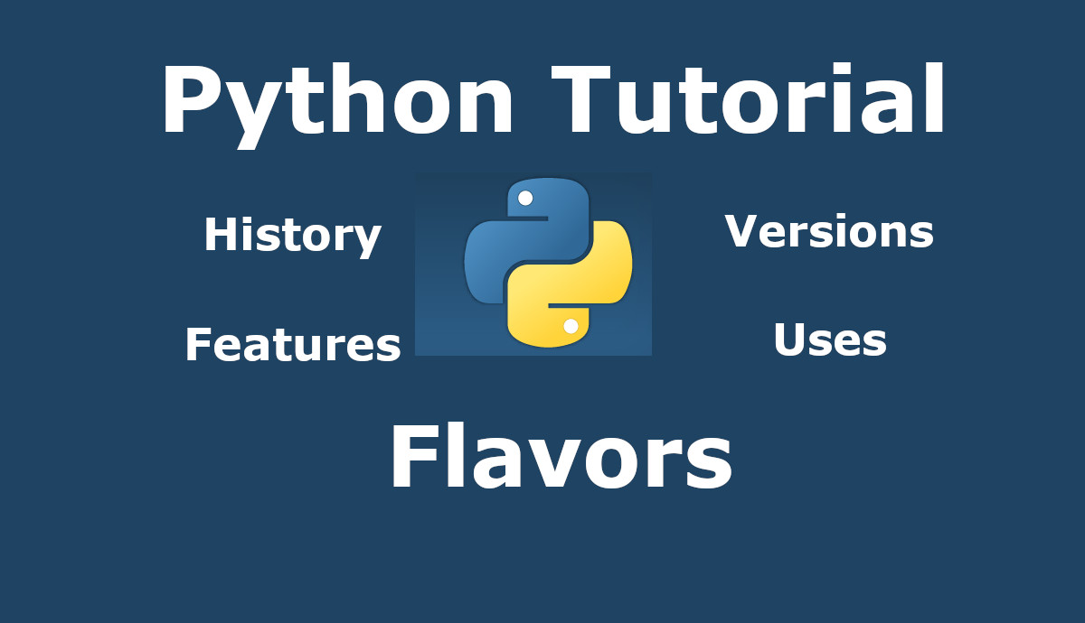 Python Basics History Features Versions And Implementations Tutorial 
