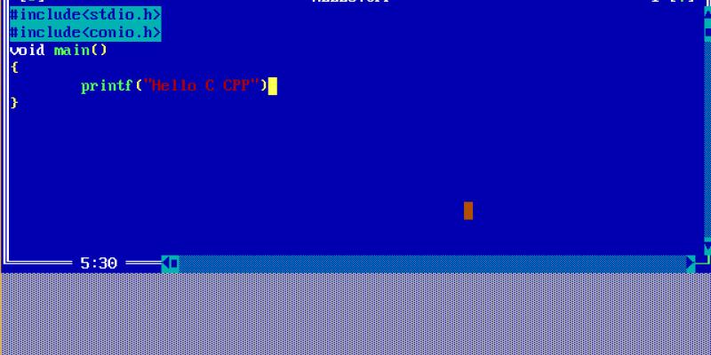 Turbo C Tutorial For Beginners Corporationinput